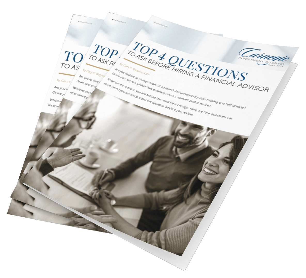 Free eBook: Top 4 Questions to Ask Before Hiring a Financial Advisor